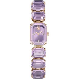 Swarovski Damen Quarzuhr "MILLENIA", gold, Armbanduhren, Armbanduhr, Damenuhr, Swiss Made, Edelstahlarmband, analog