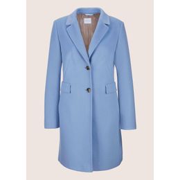 Madeleine Mode MADELEINE Damen Langmantel "Trenchcoat Trenchcoat mit Reverskragen", blau, Gr. 38, Obermaterial: 92% Polyester PES. 8% Viskose CV., Mäntel