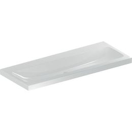 Geberit iCon light Waschtisch 501837007 120x48cm, ohne Hahnloch, ohne &Uuml;berlauf, wei&szlig;