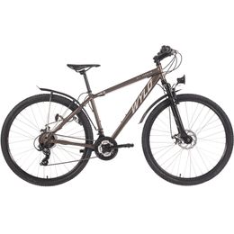 WYLD Mountainbike "MTB Hardtail ATB Twentyniner 29“ Heist Anthrazit 21 Gänge RH 51 cm", 51cm, 29 Zoll (73,66cm) hinten: 29 Zoll (73,66cm), schwarz,