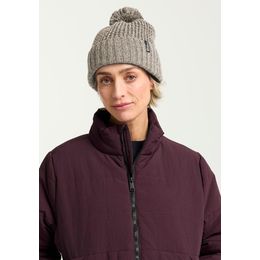 Jack Wolfskin Damen Beanie "MEDLEY KNIT BEANIE W"linen, Gr. S, Oberstoff: 100% POLYESTER; Kontrastmaterial 1: 100% POLYESTER; Futter: 100% POLYESTER,
