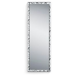 Spiegel, B:50cm H:150cm T:2,5cm, silber, Mirrors and More, Kunststoff, Schlafzimmer, Spiegel, "Hanni", Horizontal und vertikal montierbar