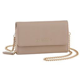 Valentino Handbags VALENTINO BAGS Damen Geldbörse "ZERO RE", beige, Lederimitat, unifarben, Basic, Kleinlederwaren, Handtasche Damen Tasche Damen Schultertasche