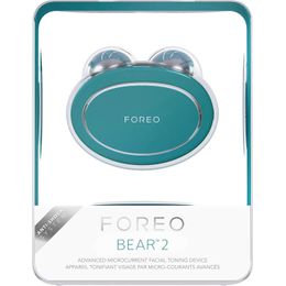 Foreo Anti-Aging-Ger&auml;t "BEAR 2", gr&uuml;n, ABS, Kunststoff, Silikon, Zink, B:6,4cm T:7,9cm, Porenreinigungsger&auml;te