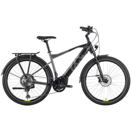 E-Bike "E-Trekkingbike Pather 2 Herren", 50cm, 27,5 Zoll (69,85cm), schwarz, HUSQVARNA E-BICYCLES, Elektrofahrräder, Pedelec, Elektrofahrrad für