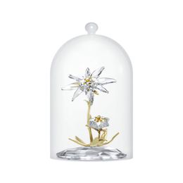 Swarovski Dekoobjekt "Kristallfigur Sammelfigur Florere Jubil&auml;ums-Glasglocke 130 Jahre", wei&szlig;, Metall, Swarovski Kristall, Dekofiguren
