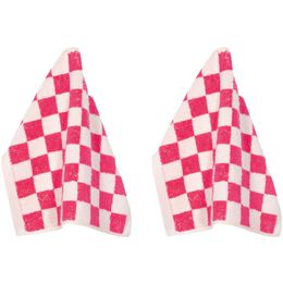 Seiftuch Pad, B:30cm L:30cm, pink, Frottee, Frottee, Handtücher, "Chess", Made in Europe