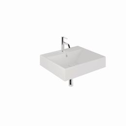 Kludi RESA Waschtisch 59WW6153 61 x 50 x 12 cm Ein Hahnloch Mattwei&szlig;