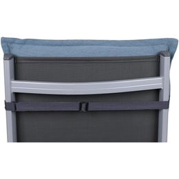 Sitzauflage GO-DE, B:50cm H:7cm T:108cm, blau, Polyester, Polyurethan, Outdoor, Polsterauflagen, Ma&szlig;e ca.: 50 cm x 108 cm x 7 cm