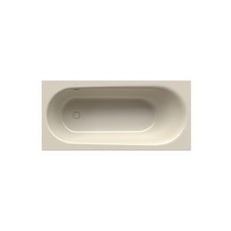 Bette BetteComodo Badewanne 1623-001 170x80x45cm, &Uuml;berlauf vorne, Fu&szlig;ende rechts, pergamon