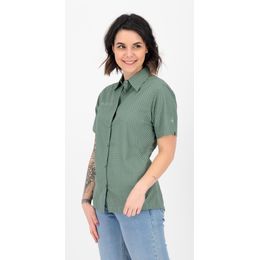 DEPROC Active Damen Outdoorbluse "COPPER WOMEN", gr&uuml;n, Gr. 36, 100% Polyester, Blusen, auch in Gro&szlig;en Gr&ouml;&szlig;en erh&auml;ltlich