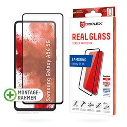 Displex Displayschutzfolie "Real Glass FC Samsung Galaxy A54 5G", B:10cm H:3cm T:25mm, transparent, Displayfolien