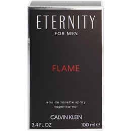 Calvin Klein Herren Eau de Toilette "Calvin Klein Eternity Men Flame", 100ml, schwarz, Parf&uuml;ms, mit s&uuml;&szlig;lich herben Duft