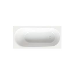 Bette BetteComodo Badewanne 1643-004 170x80x45cm, &Uuml;berlauf hinten, Fu&szlig;ende rechts, edelwei&szlig;