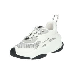 Steve Madden Damen Sneaker "Steve Madden Sneaker Lederimitat/Textil", Gr. 40, wei&szlig;, Lederimitat, Textil, Schuhe