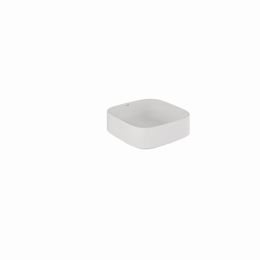 Kludi RESA C Waschtisch 58CW3053 40 x 40 H14 cm, Quadratisch Mattwei&szlig;