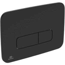 Ideal Standard Oleas WC-Bet&auml;tigungsplatte R0123A6 241x8,5x165mm, mechanisch, schwarz