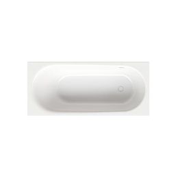 Bette BetteComodo Badewanne 1641-287 180x80x45cm, &Uuml;berlauf hinten, Fu&szlig;ende rechts, starwhite