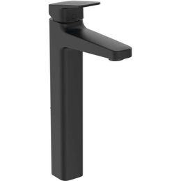 Ideal Standard CeraPlan Waschtischarmatur BD236XG Ausladung 138mm, mit verl&auml;ngertem Sockel, silk black, ohne Ablaufgarnitur