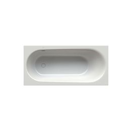 Bette BetteComodo Badewanne 1623-004 170x80x45cm, &Uuml;berlauf vorne, Fu&szlig;ende rechts, edelwei&szlig;