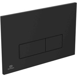 Ideal Standard Oleas WC-Bet&auml;tigungsplatte R0121A6 234x8,5x154mm, mechanisch, schwarz