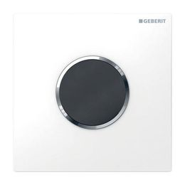 Geberit Hytronic Urinalsteuerung Typ 10 116035KJ1 Infrarot/Batterie, weiss / verchromt