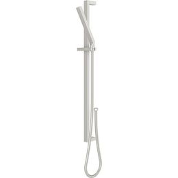 Steinberg Serie 135 Brausegarnitur 1351600BN Stange 750 mm, Brushed Nickel, mit Metall-Stabhandbrause
