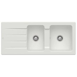 Villeroy & Boch Villeroy & Boch Architectura Einbausp&uuml;le 338002SM mit Ablaufgarnitur und Exzenterbet&auml;tigung, Steam