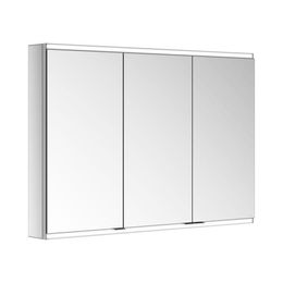KEUCO Royal Modular 2.0 Spiegelschrank 800311000000200 1050 x 700 x 120 mm, 2 Steckdosen, Wandvorbau, 3-t&uuml;rig