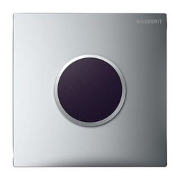 Geberit Infrarot-Urinal-Steuerung 116025KH1 Netzbetrieb, Abdeckplatte, Zinkdruckguss, hochglanz-verchromt/mattchrom