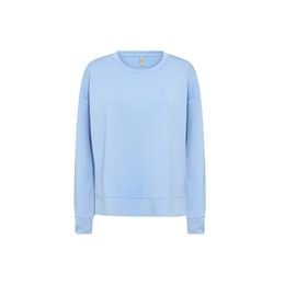 soyaconcept Damen Strickpullover "Soya Concept Sweater SC_BANU"6330 air blau, Gr. S, Obermaterial: 48% Modal, 48% Polyester, 4% Elasthan, Pullover