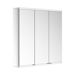 KEUCO Royal Modular 2.0 Spiegelschrank 800311091100200 900 x 900 x 160 mm, 2 Steckdosen, Wandvorbau, 3-t&uuml;rig