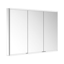 KEUCO Royal Modular 2.0 Spiegelschrank 800311131000200 1300 x 900 x 120 mm, 2 Steckdosen, Wandvorbau, 3-t&uuml;rig