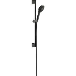 Duravit Brause-Set UV0680003046 schwarz matt