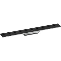 Hansgrohe Drain Duschrinne 42525670 700mm, Fertigset, zur Wandmontage, mattschwarz