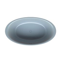 Bette BetteEve Badewanne 6043-418PLUS 180x100x45cm, Glasur, Blue Satin