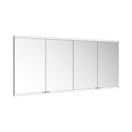 KEUCO Royal Modular 2.0 Spiegelschrank 800410180100500 1800 x 700 x 160 mm, 2 Steckdosen, 2 Doppel-USB-Ladestellen, Wandeinbau, 4-t&uuml;rig