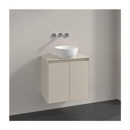 Villeroy & Boch Villeroy und Boch Collaro Waschtischunterschrank C150B0VN 60x54,8x38cm, Waschtisch mittig, LED-Beleuchtung 4,2 W, cashmere grey