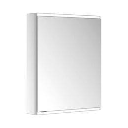 KEUCO Royal Modular 2.0 Spiegelschrank 800111060000000 600 x 700 x 120 mm, ohne Steckdose, Wandvorbau, 1-t&uuml;rig, beleuchtet, rechts