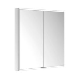 KEUCO Royal Modular 2.0 Spiegelschrank 800211091000200 900 x 900 x 120 mm, 2 Steckdosen, Wandvorbau, 2-t&uuml;rig