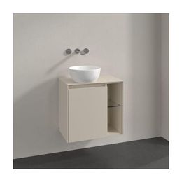 Villeroy & Boch Villeroy und Boch Collaro Waschtischunterschrank C15200VN 60x54,8x38cm, Waschtisch links, cashmere grey