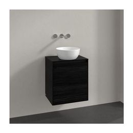 Villeroy & Boch Villeroy und Boch Collaro Waschtischunterschrank C14800AB 50x54,8x38cm, Waschtisch mittig, black oak