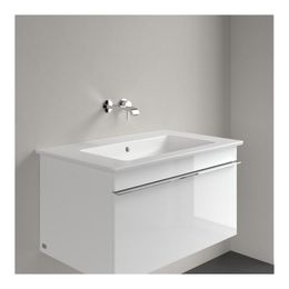 Villeroy & Boch Villeroy und Boch Venticello M&ouml;bel-Waschtisch 41048JRW 80x50,5cm, stone white C-plus, ohne Hahnloch, mit &Uuml;berlauf