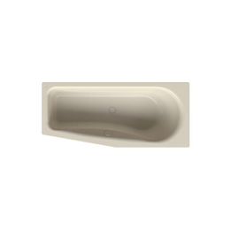 Bette BetteLuna Badewanne 2750-001 pergamon, 170x75x45cm, Schr&auml;ge Fu&szlig;ende links