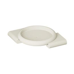 HEWI 477 Eckablage 477.32B10099 205x205x37mm, matt, reinwei&szlig;