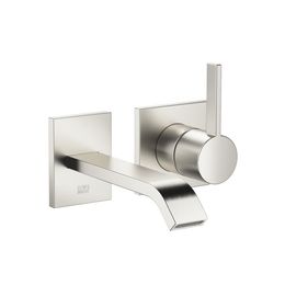 Dornbracht IMO Waschtisch-Wandarmatur 36861671-06 ohne Ablaufgarnitur, Platin geb&uuml;rstet