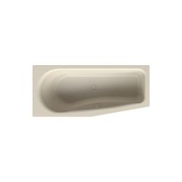 Bette BetteLuna Badewanne 2760-001 pergamon, 170x75x45cm, Schr&auml;ge Fu&szlig;ende rechts