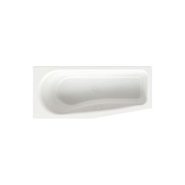 Bette BetteLuna Badewanne 2760-440PLUS Glasur, snow, 170x75x45cm, Schr&auml;ge Fu&szlig;ende rechts
