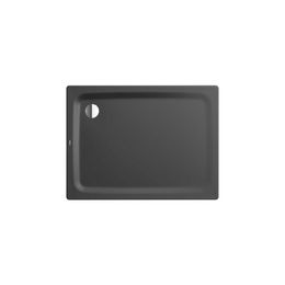 Kaldewei SUPERPLAN CLASSIC 387-1 Duschwanne 447700013676 75x90x2,5cm, Perl-Effekt, schwarz matt