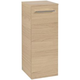 Villeroy & Boch Villeroy und Boch Avento Seitenschrank A89501VJ Nordic Oak, 35 x 89 x 37,3 cm, Anschlag rechts, 1 T&uuml;r